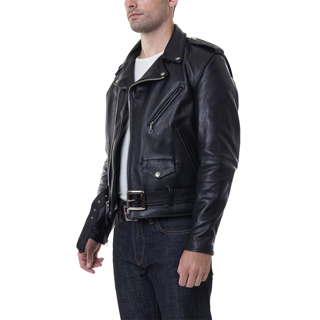 Classic Perfecto Leather Motorcycle Jacket - Core Outfits
