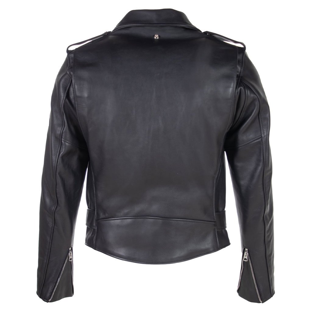 Classic Perfecto Steerhide Leather Motorcycle Jacket - Core Outfits