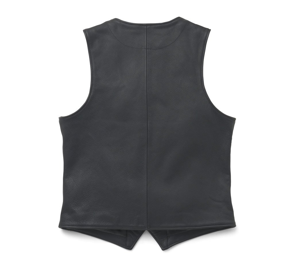 Men's Jackson Leather Vest - Core Outfits