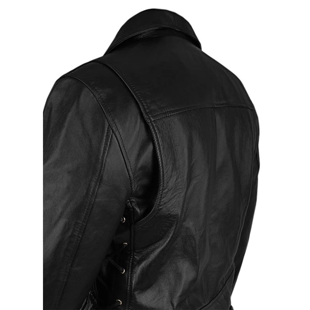 Terminator 2 Arnold Schwarzenegger Leather Jacket - Core Outfits